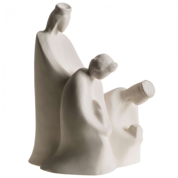 Presepe Moderno Completo Stilizzato Argilla Refrattaria|Artesacrashop